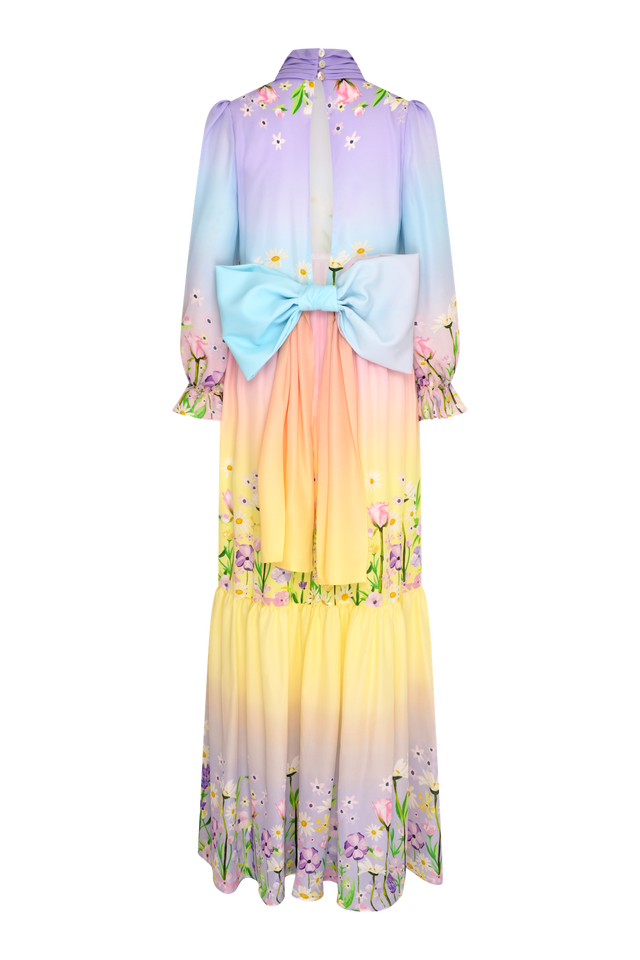 Appolina Ombre Floral Gown RENTAL – Olivia Rubin